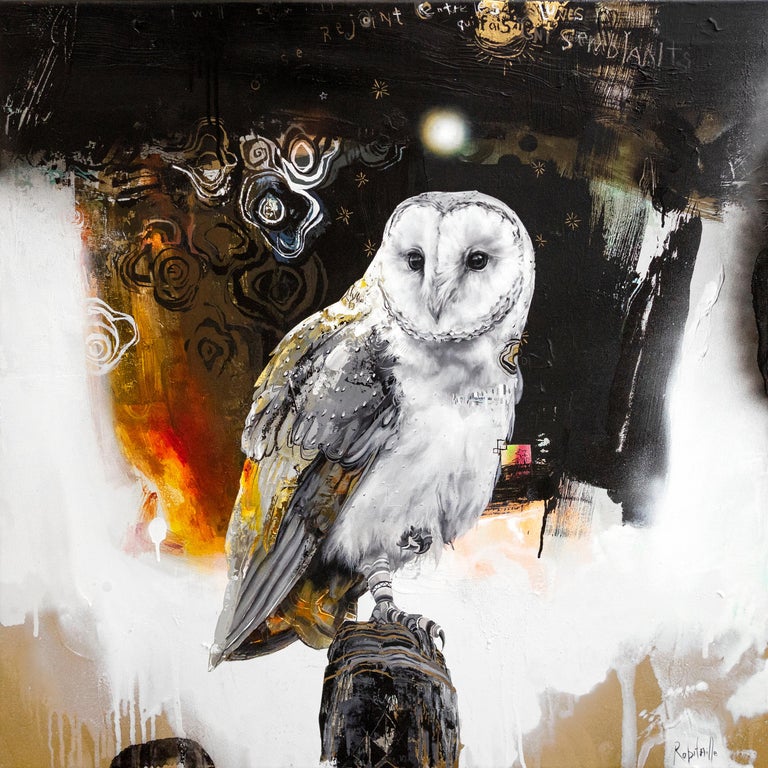 Eric Robitaille - "Monument Fragile" Abstract realist oil painting of ...