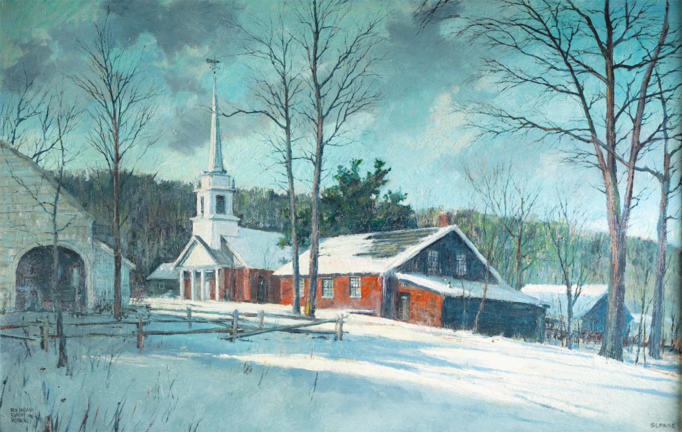 Eric Sloane Paintings - 17 For Sale at 1stdibs