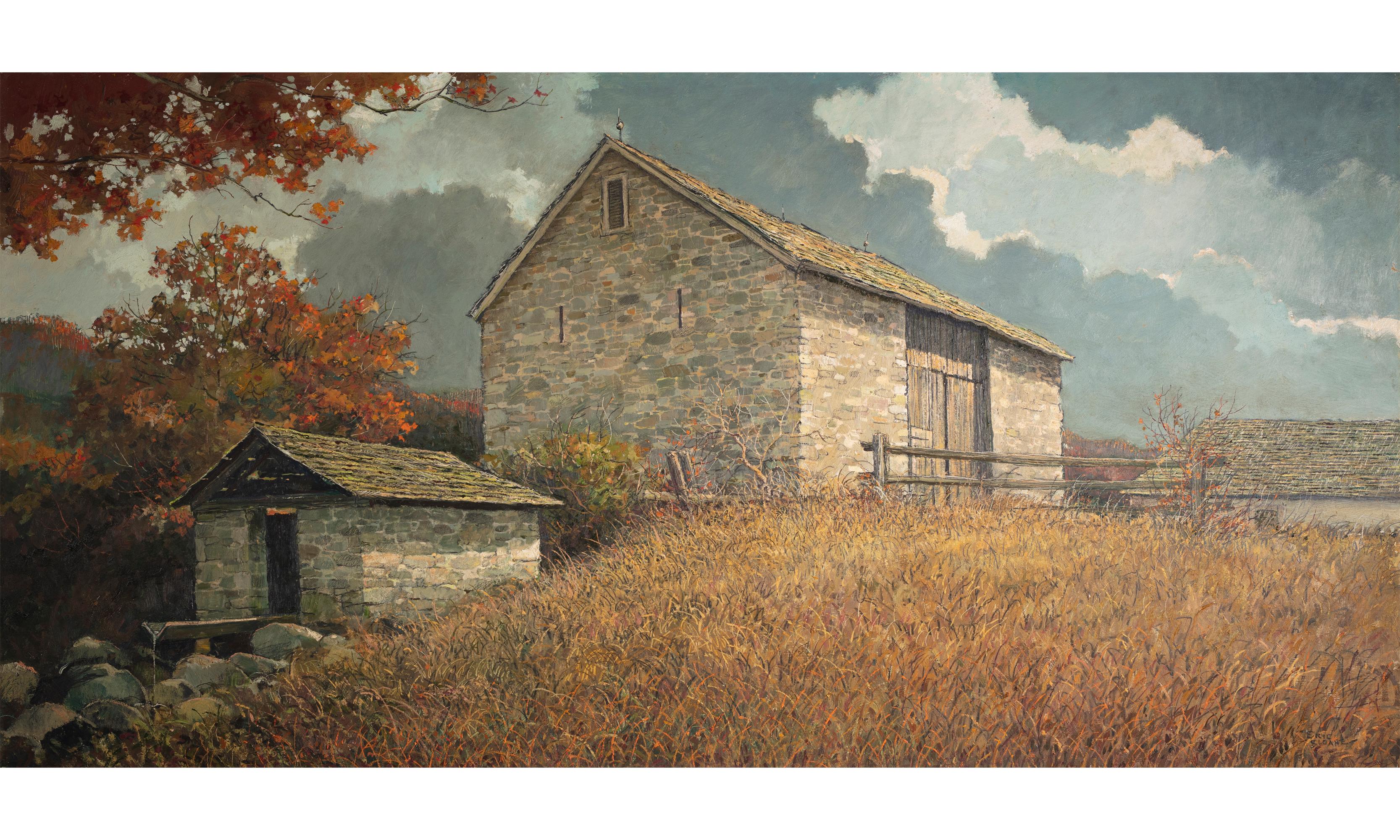 Eric Sloane Paintings - 17 For Sale at 1stdibs