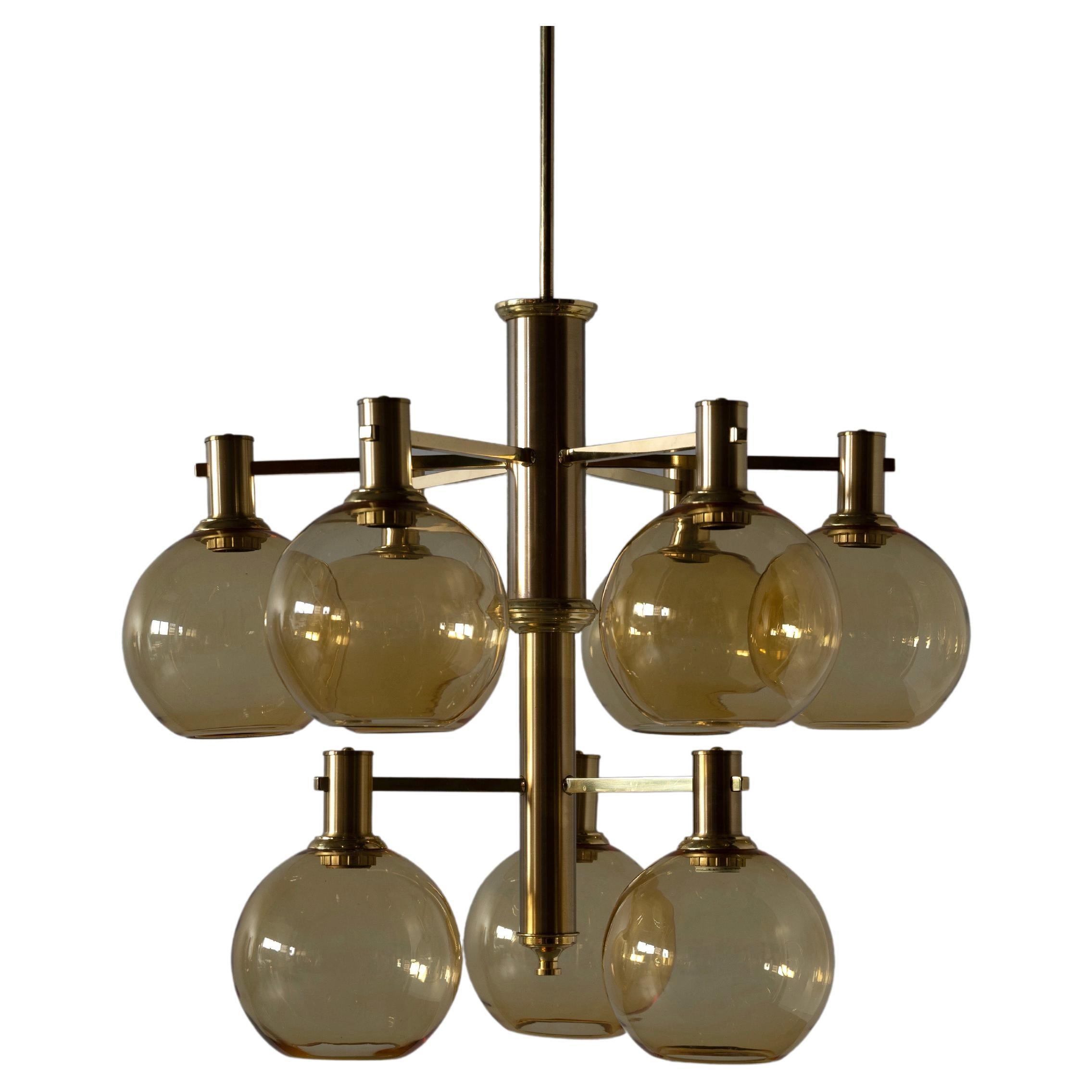 Northern Light Pendant by Eric Wärnå for Kemp Lauritzen, 1950s For Sale ...