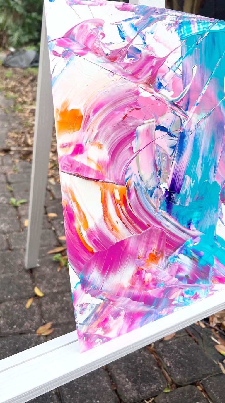 Eric Wilson - Joyful, Abstract Painting For Sale at 1stDibs