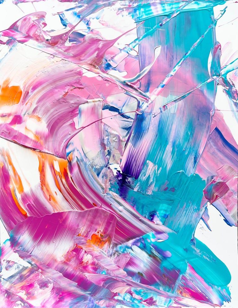 Eric Wilson - Joyful, Abstract Painting For Sale at 1stDibs