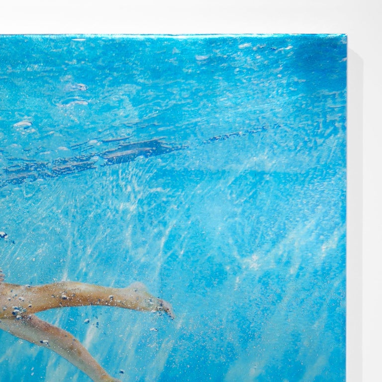 Eric Zener - BACK TO THE SURFACE, woman swimming underwater, photo ...