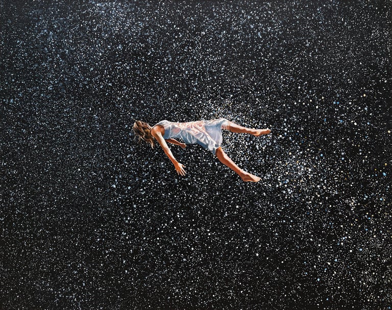 Eric Zener - FLOATING BY - Contemporary Realism / Female Figurative ...
