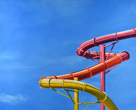 Eric Zener - EXIT - Contemporary Realism / Figurative Water Scene ...