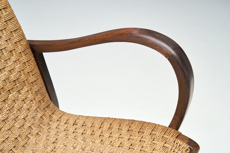 Erich Dieckmann Chairs with Steam Bent Beech Wood Frames, Germany ...
