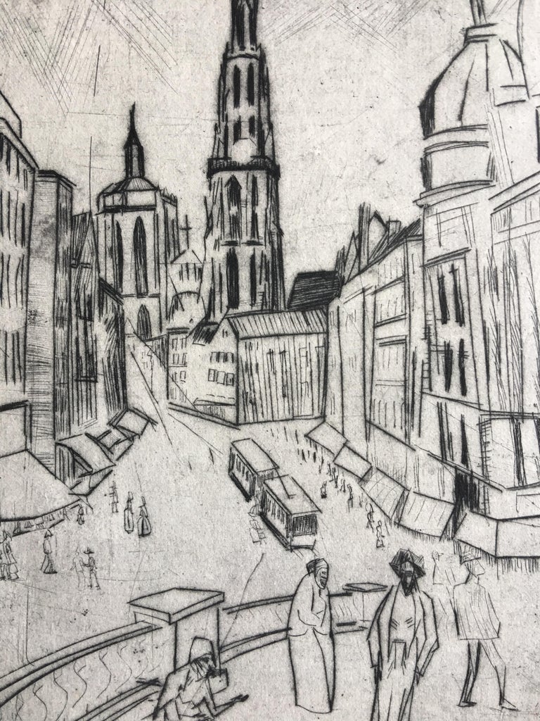 Erich Heckel - Antwerp For Sale at 1stDibs