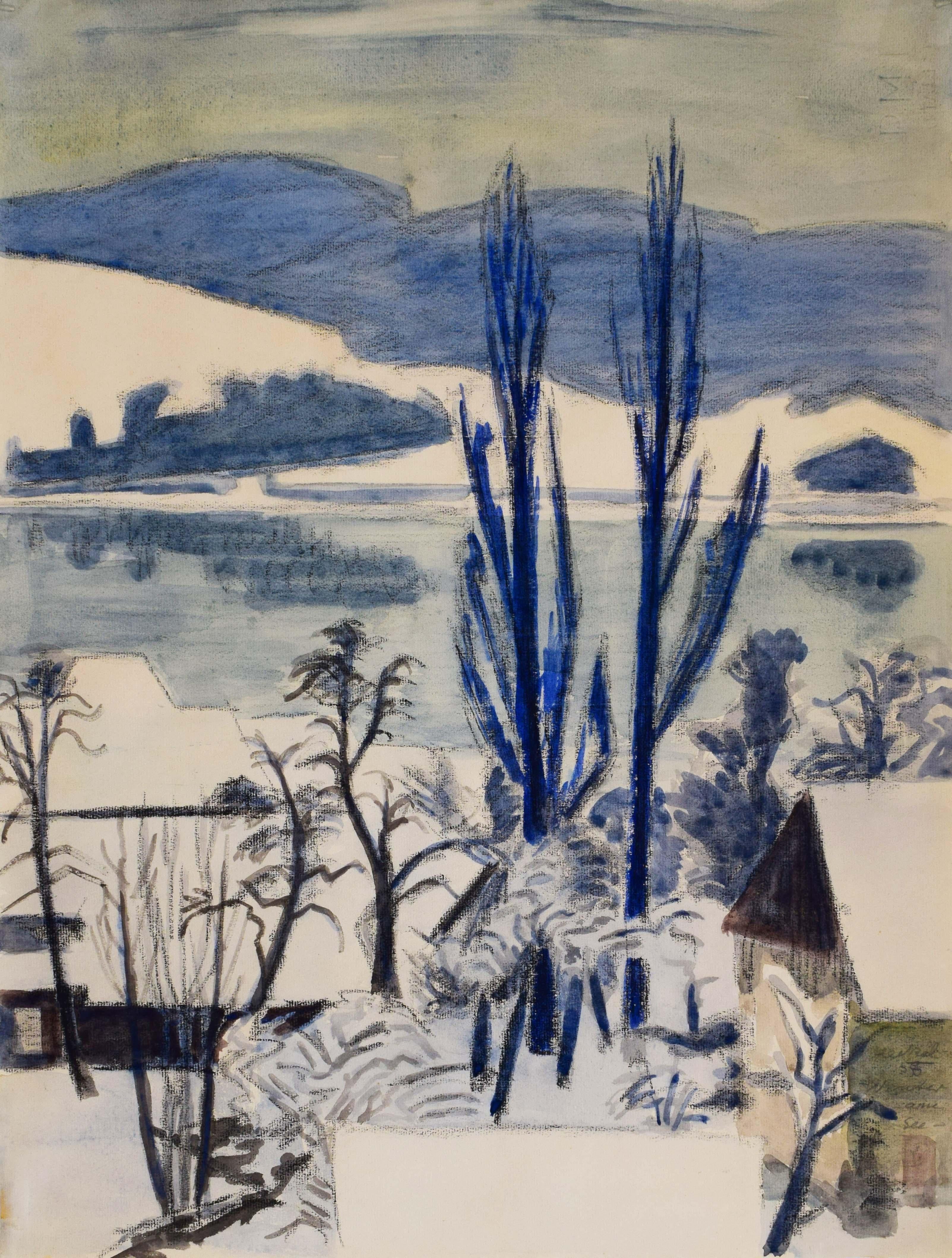 Erich Heckel Landscape Paintings - 1 For Sale at 1stDibs