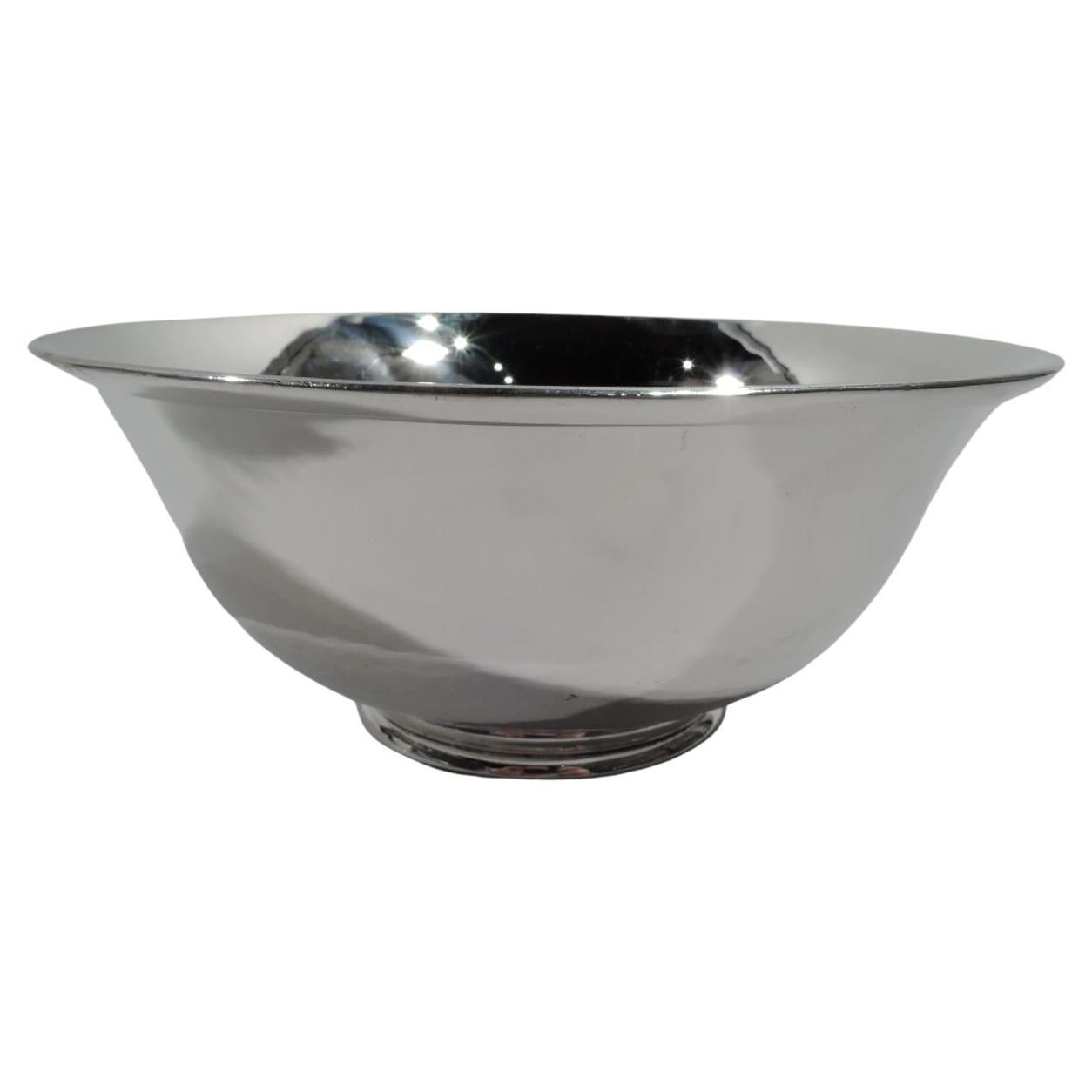 Georg Jensen USA Hand-Hammered Sterling Silver Revere Bowl at 1stDibs