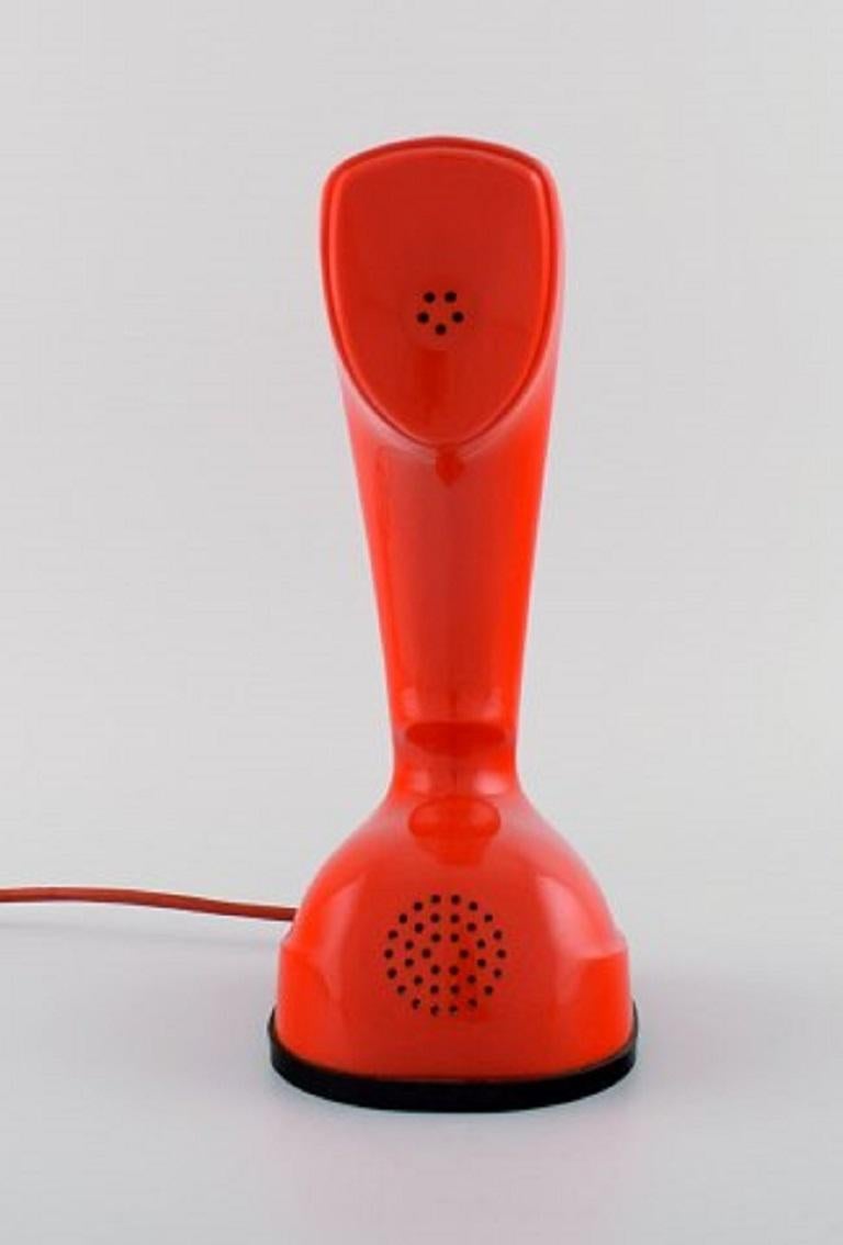 Ericsson Cobra Phone in Red Plastic with Turntable at the Bottom, 1960s ...