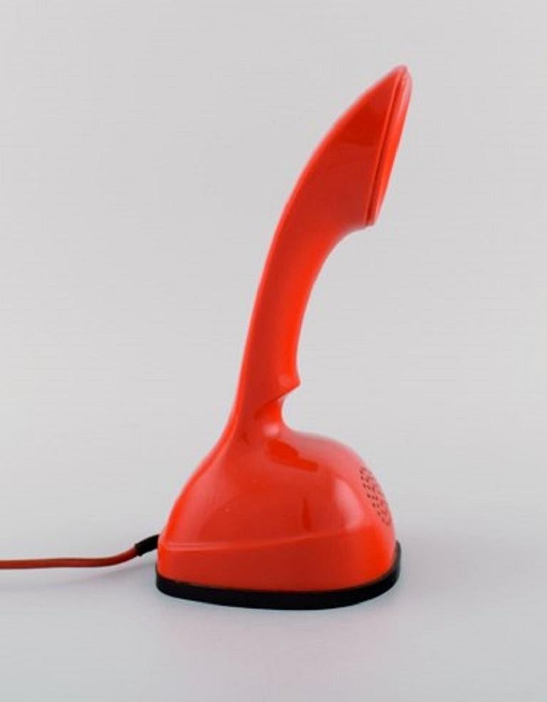 Ericsson Cobra Phone in Red Plastic with Turntable at the Bottom, 1960s ...