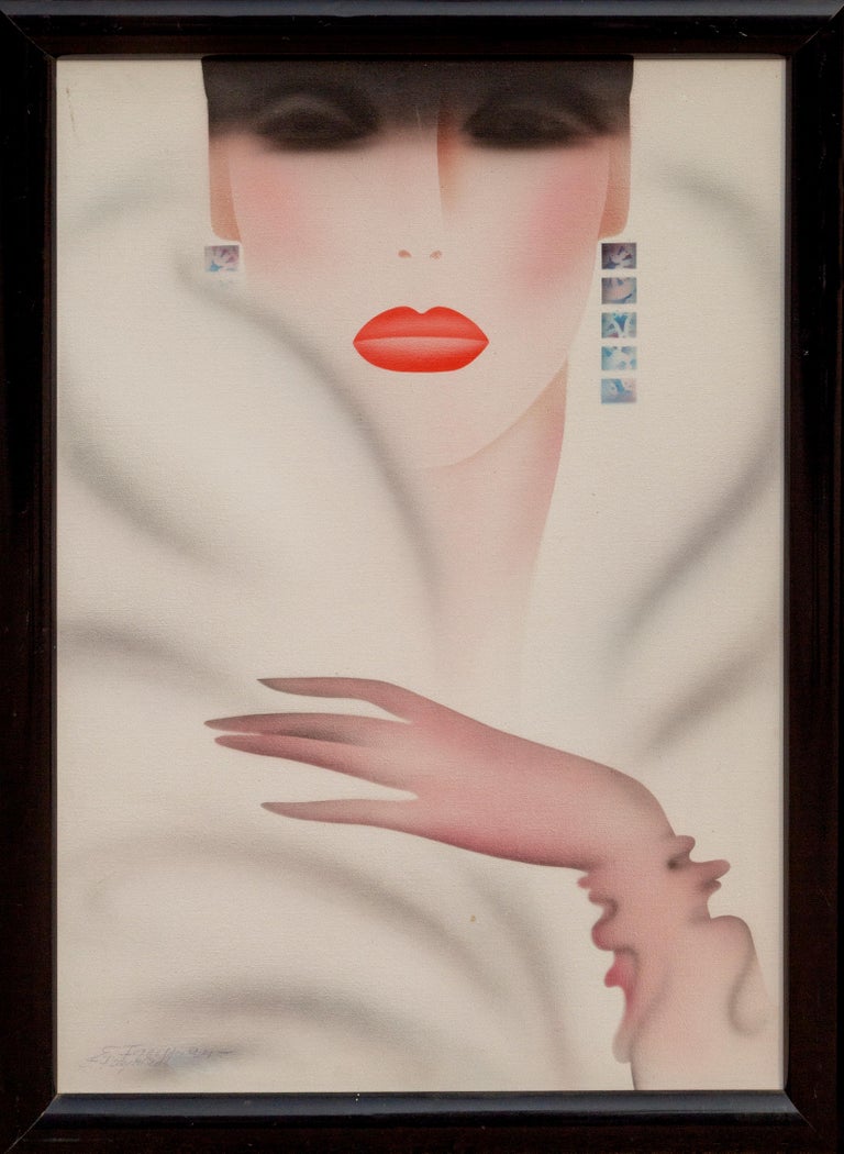 Erik Freyman - Daydream, Fashion Portrait by Erik Freyman 1987 at 1stDibs