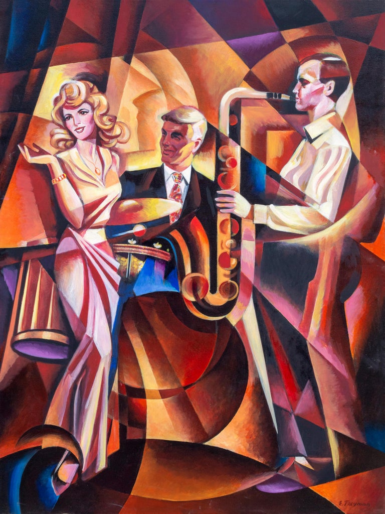 Art Deco Abstract Paintings