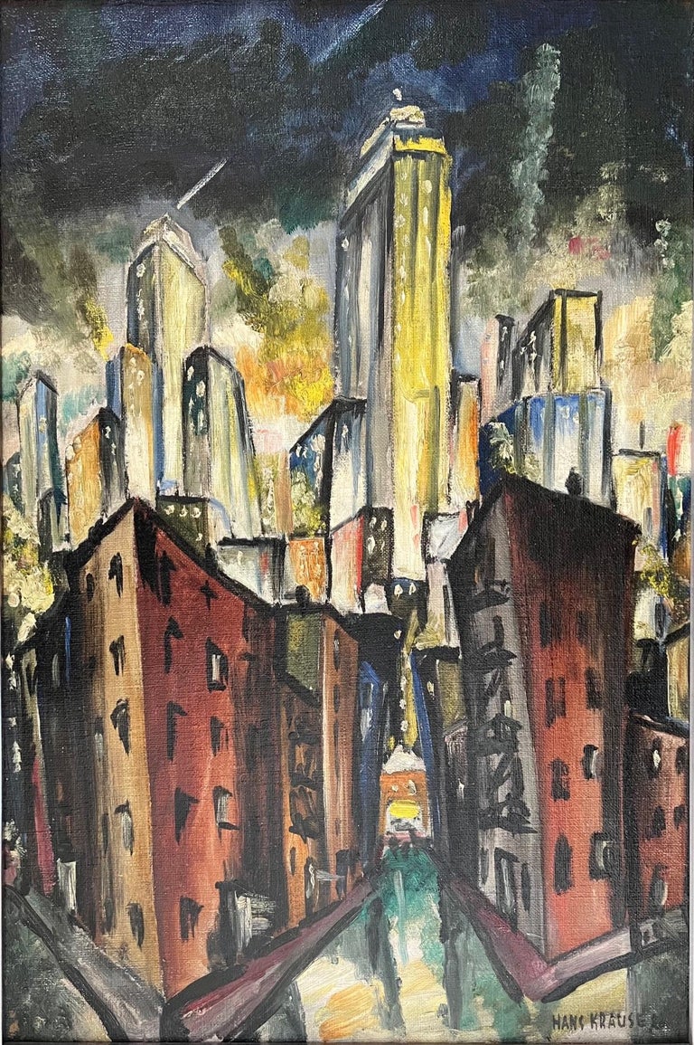Erik Hans Krause - New York Skyline at 1stDibs