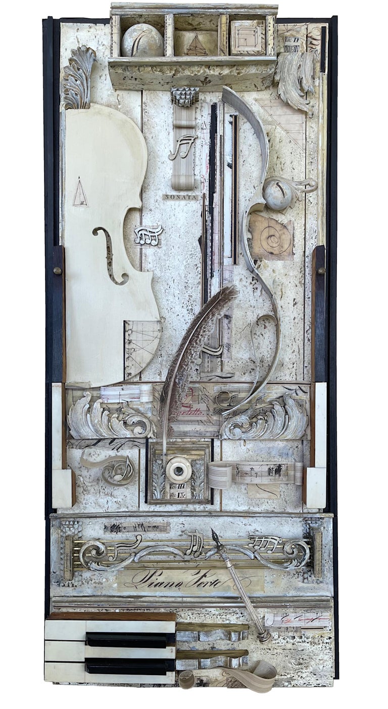 Erik J. Erikson - Piano Forte 3D Wall Sculpture For Sale at 1stDibs
