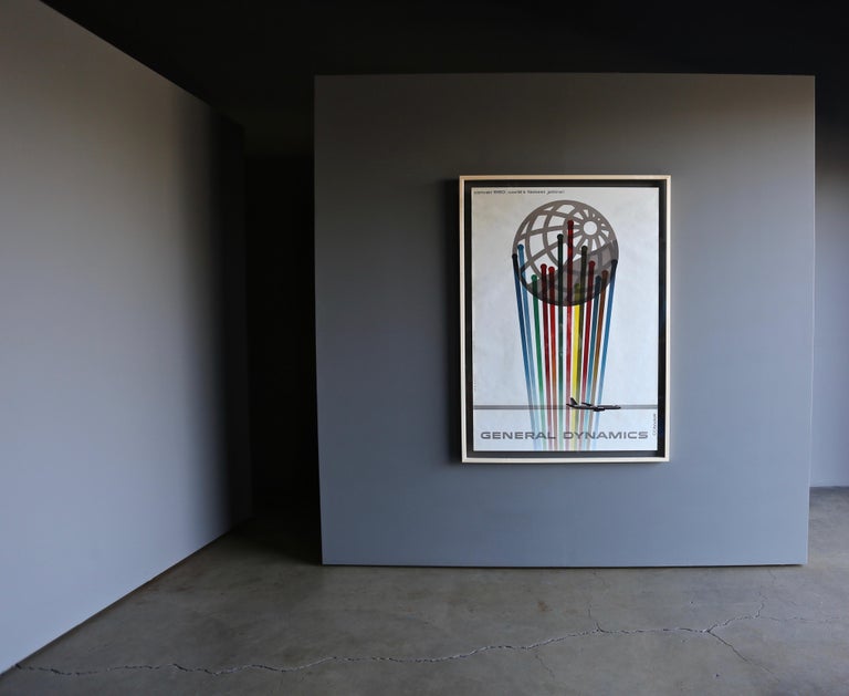 Erik Nitsche " Convair " Poster for General Dynamics, circa 1960 at 1stDibs