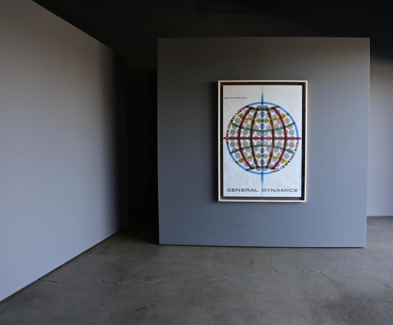 Erik Nitsche "General Atomic" Poster for General Dynamics, circa 1958 ...