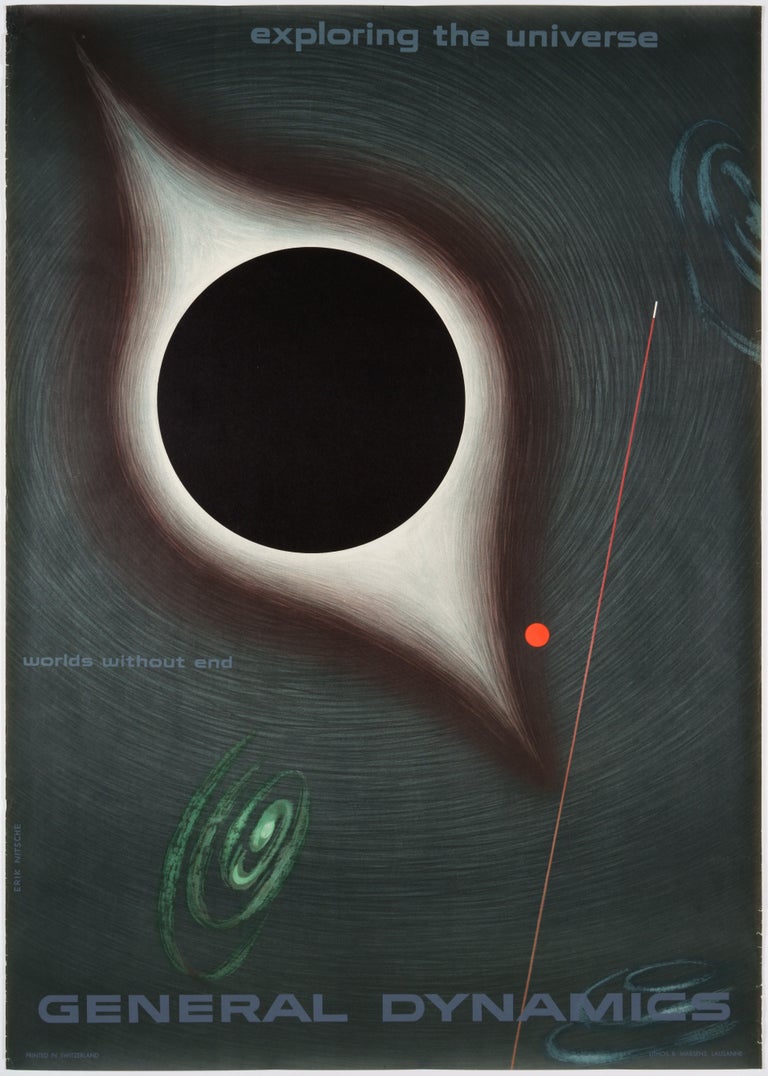 Erik Nitsche - General Dynamics, Exploring the Universe, Worlds without ...