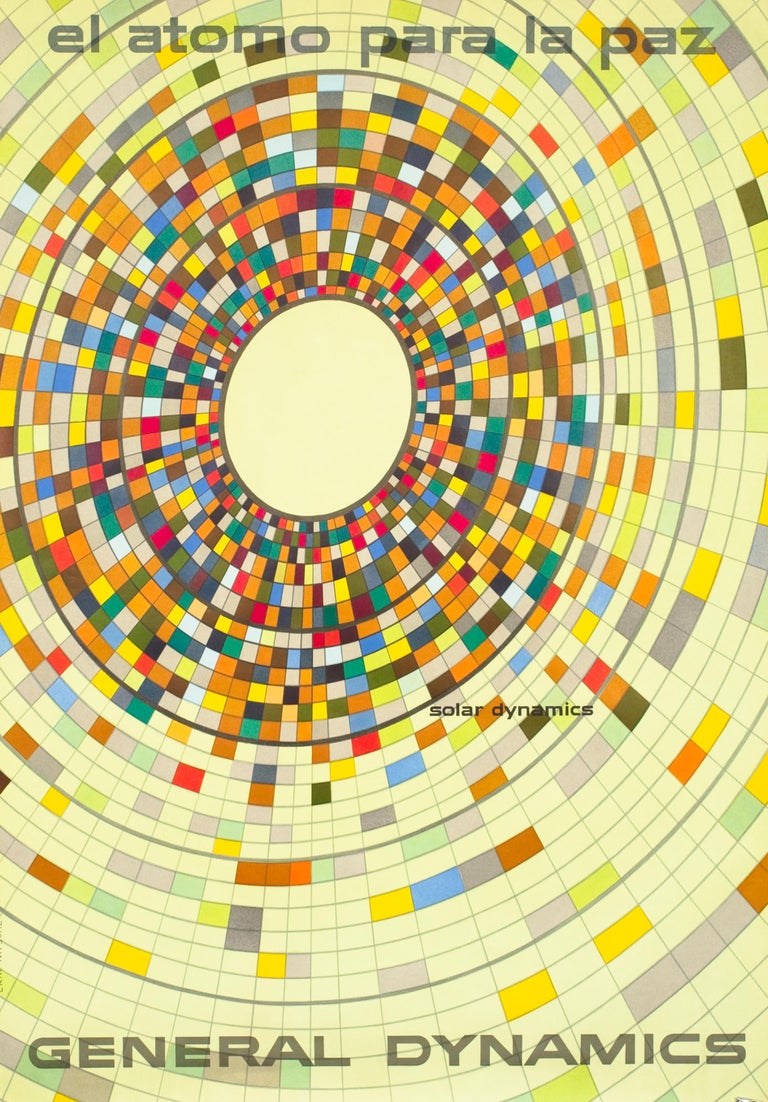 Erik Nitsche - "General Dynamics - Solar" Original Vintage Mid-Century ...