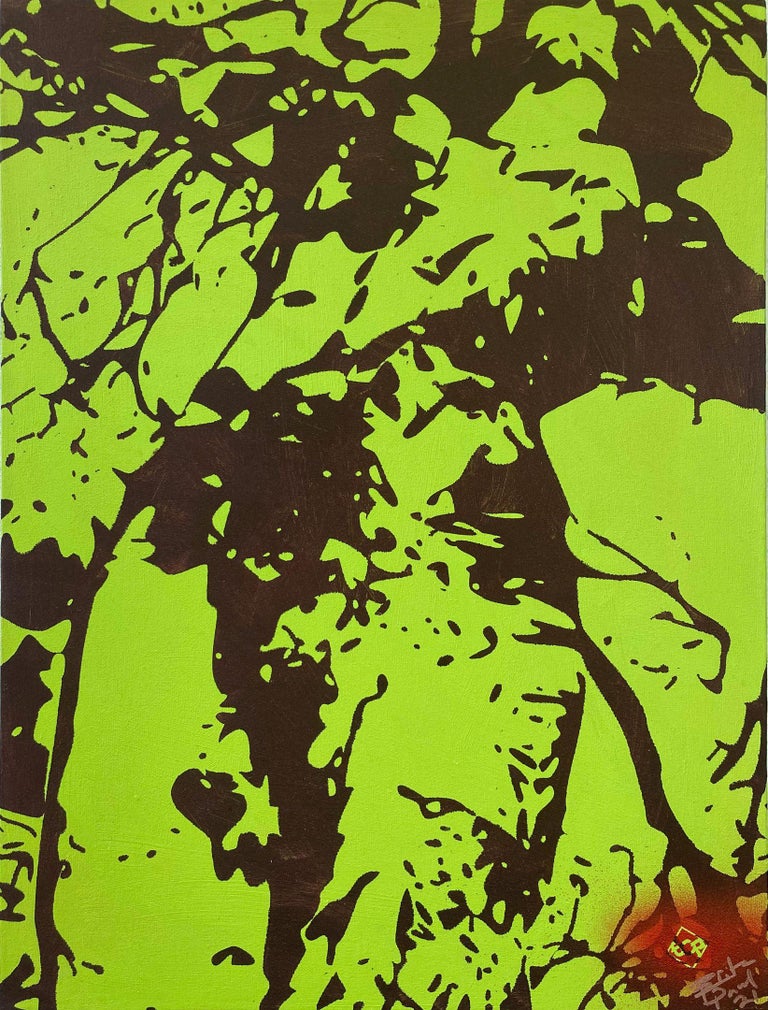 Erik Paul - Nude Tree, Painting, Acrylic on Canvas For Sale at 1stDibs