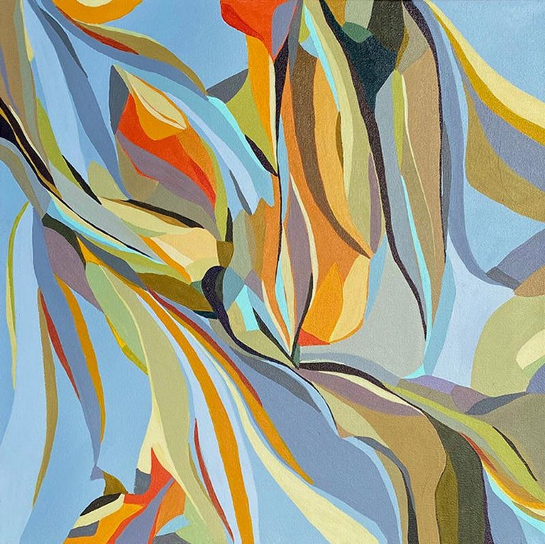 Erika Gehringer - "Exhale"- Abstract Painting - Bold, Yellow ...