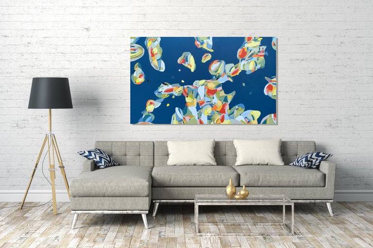Erika Gehringer - "Hurricane"- Abstract Painting - Bold, landscape ...