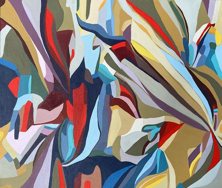 Erika Gehringer - "Pins and Needles"- Abstract Painting - Bold ...