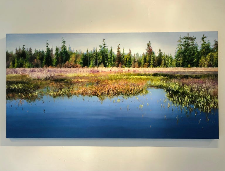 Erika Toliusis - Beaver Lake - landscape photo realism study seascape ...