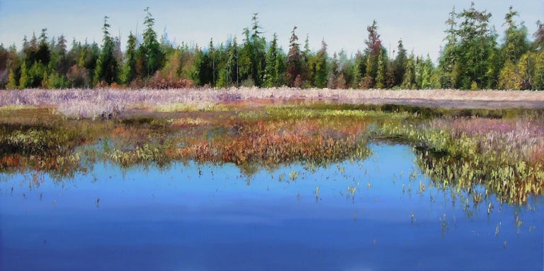 Erika Toliusis - Beaver Lake - landscape photo realism study seascape ...