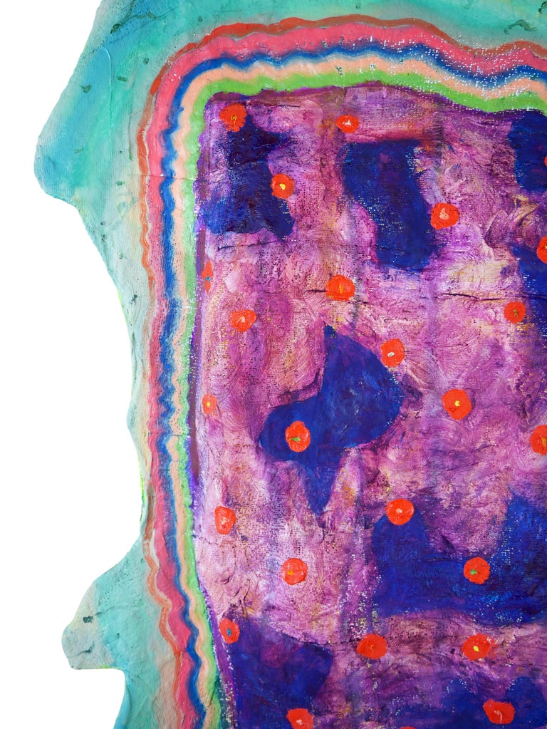 Erika Whitney - "A Landscape in Your Dream" Contemporary Colorful ...