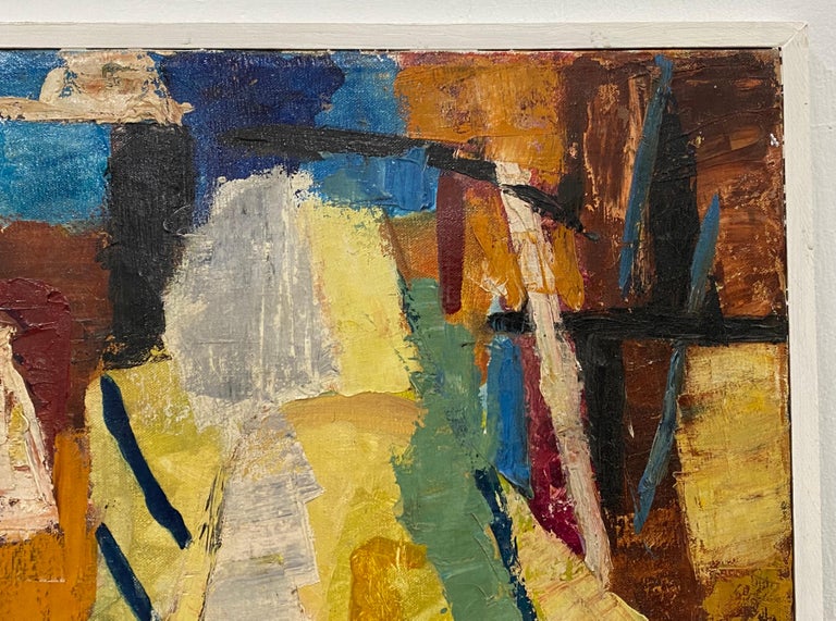 Erle Loran - Vintage Abstract Oil Painting by Erle Loran c.1950s at 1stDibs