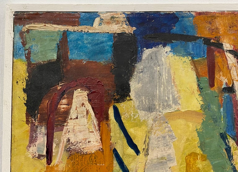 Erle Loran - Vintage Abstract Oil Painting by Erle Loran c.1950s at 1stDibs