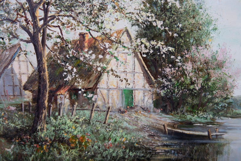 Erna Scharff - Erna Scharff (1895-1982) - Mid 20th Century Oil ...