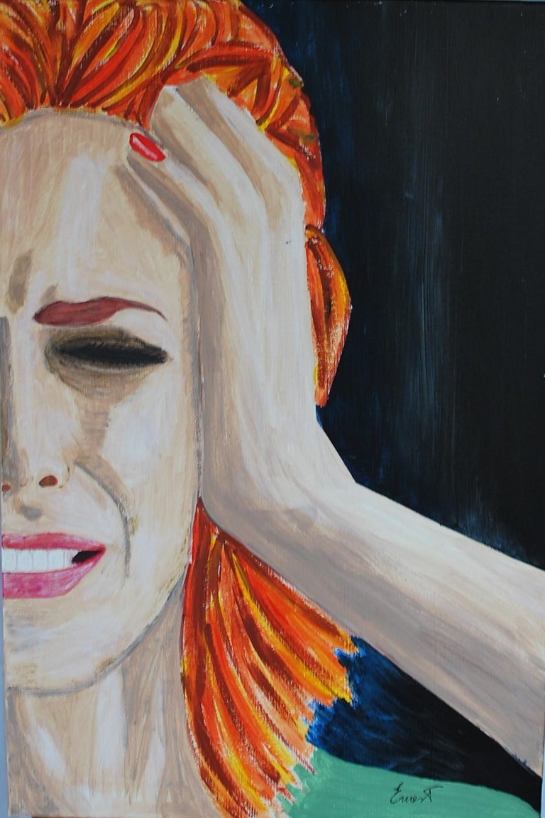 Ernest Carneado - Mujer angustiada For Sale at 1stDibs