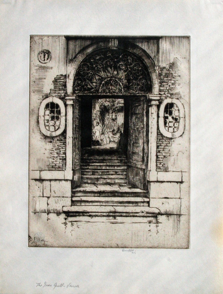 Ernest David Roth - The Iron Grill, Venice. at 1stDibs