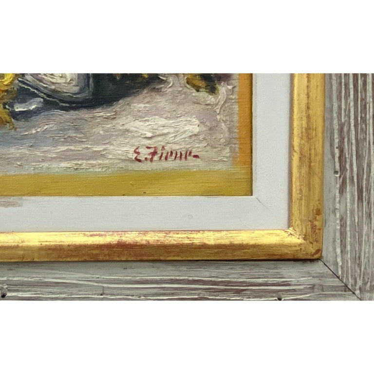 Ernest Fiene - Ernest Fiene (1894-1965) "Oysters" Still Life Oil ...