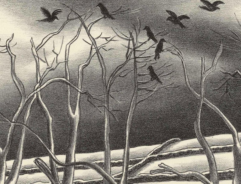 Ernest Fiene - Winter Morning at 1stDibs