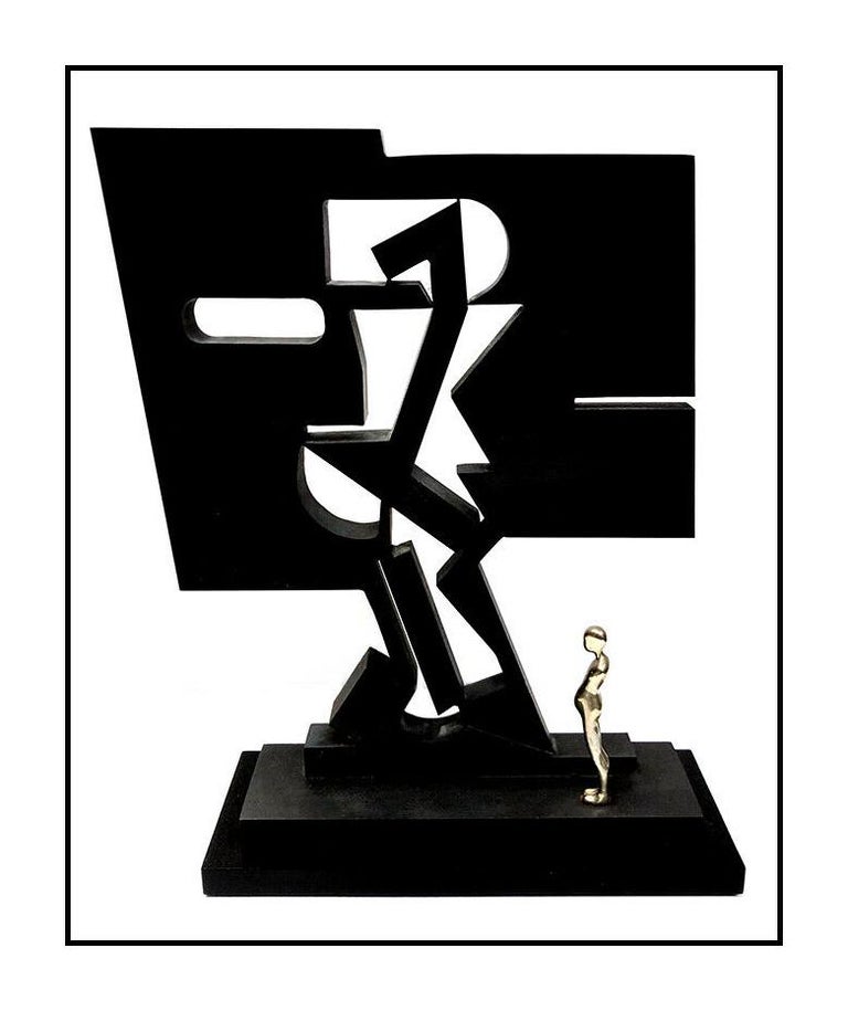 Ernest Trova - Ernest Trova Hand Signed Falling Man Gox Bronze ...