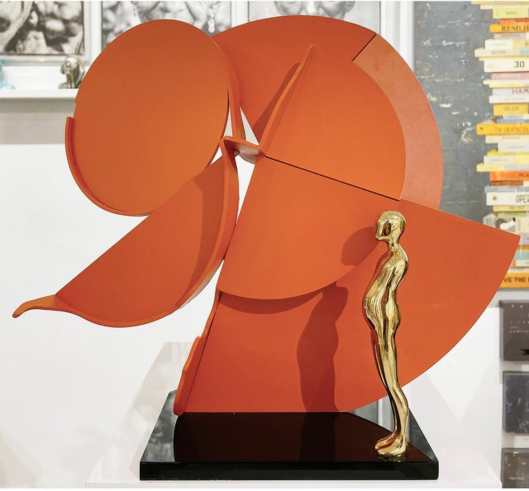 Ernest Trova - Study for Falling Man Profile / Canto # 4 at 1stDibs