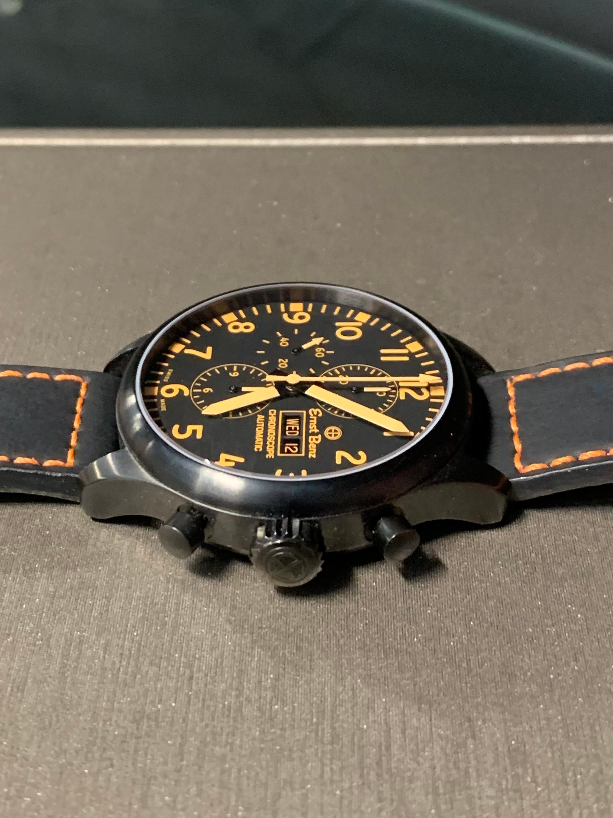 Ernst Benz, Limited Edition ChronoScope 47mm, Automatic Watch For Sale ...