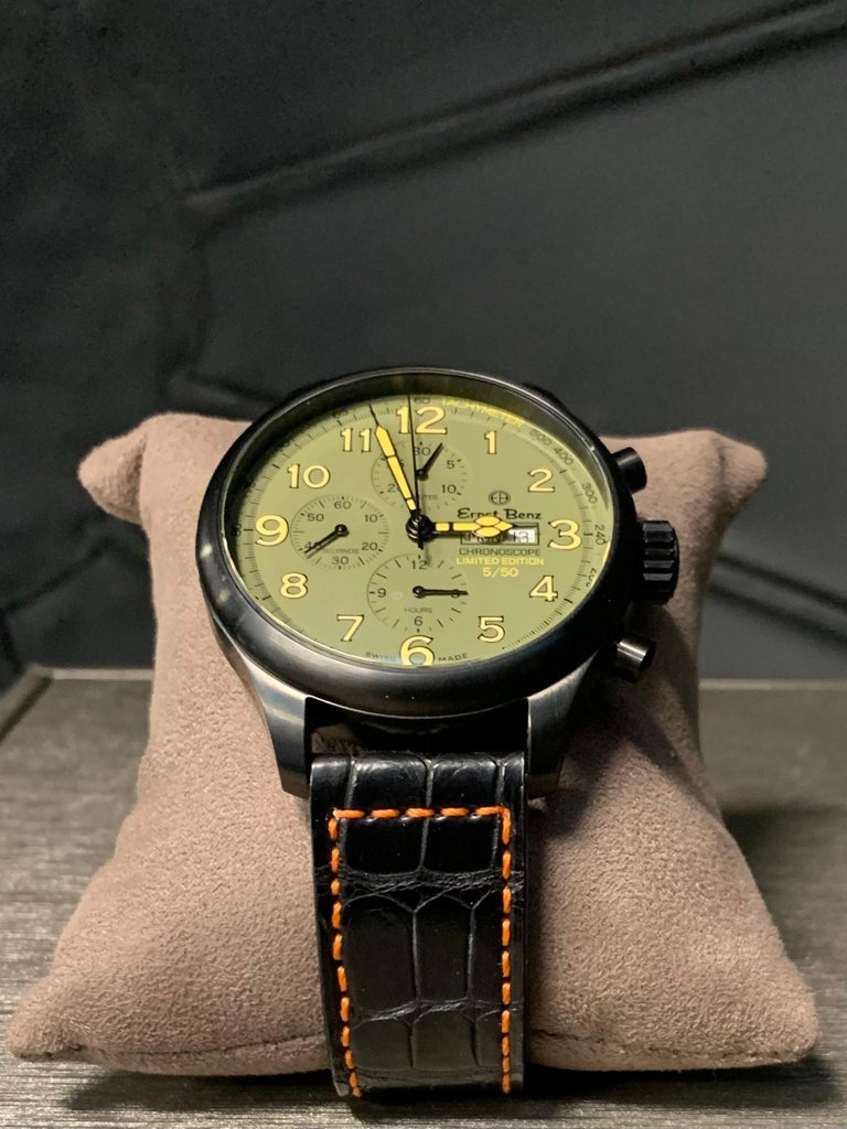 Ernst Benz, Limited Edition ChronoScope 47mm, Automatic Watch For Sale ...