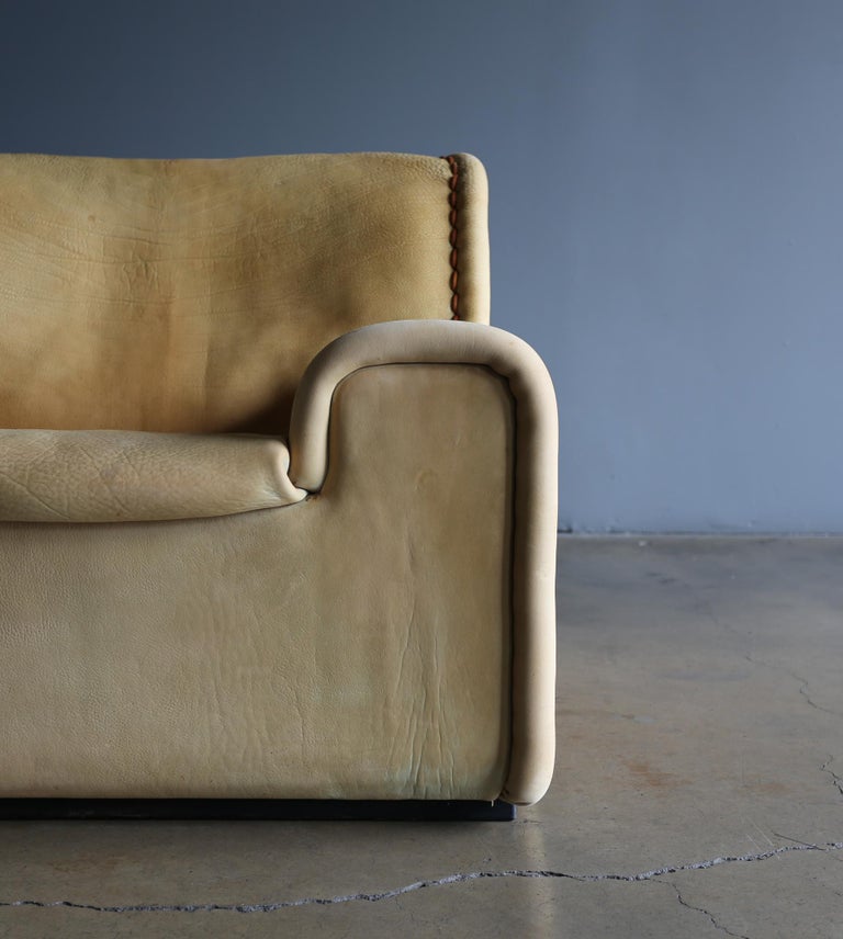 Ernst Lüthy "Sitting Bull" Lounge Chair and Ottoman for De Sede, 1982 ...