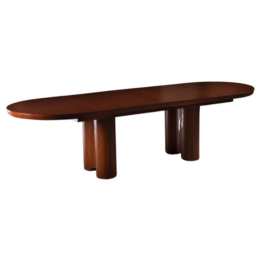 Modern Round Deep Dark Red Coffee Table For Sale at 1stDibs | red ...