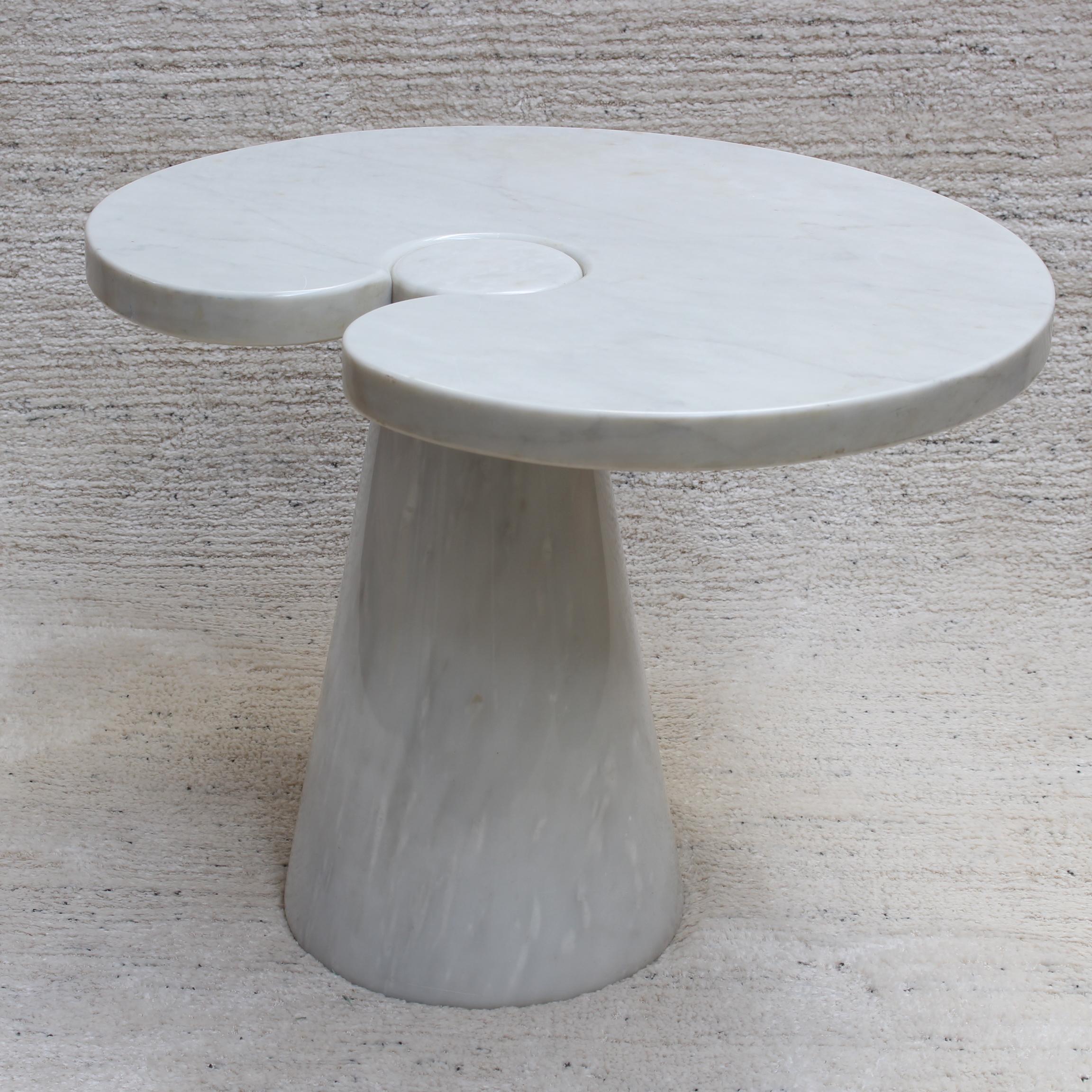 'Eros' Marble Side Table by Angelo Mangiarotti, 'circa 1970s' at 1stDibs