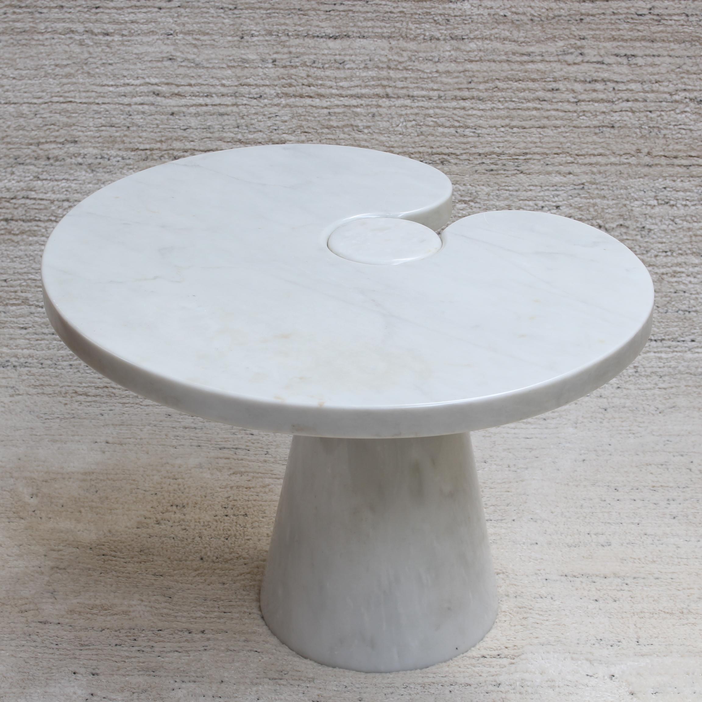 'Eros' Marble Side Table by Angelo Mangiarotti, 'circa 1970s' at 1stDibs