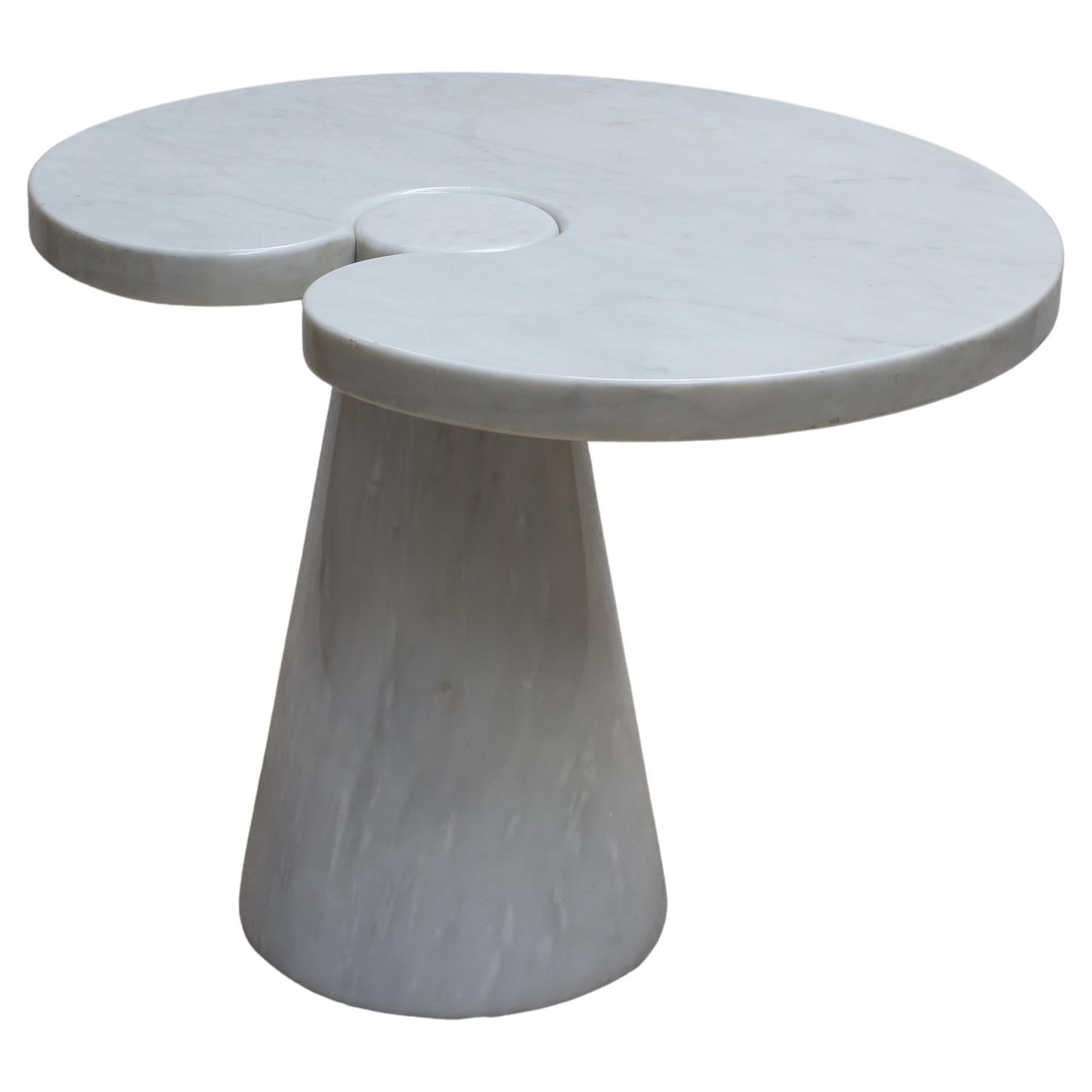Angelo Mangiarotti "Eros" Side Table For Sale at 1stDibs