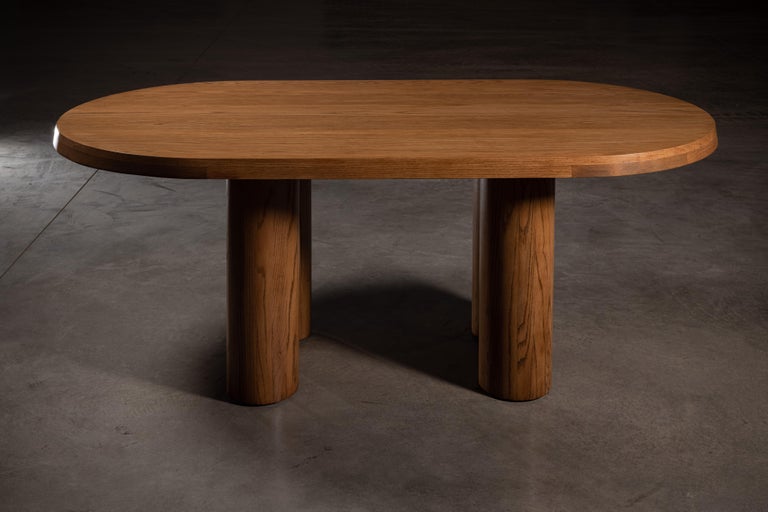 Eros Solid Oak Dining Table For Sale at 1stDibs