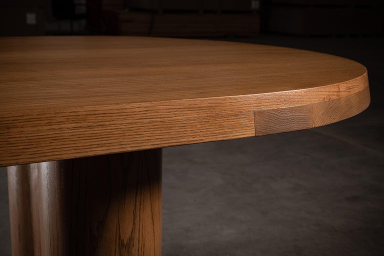 Eros Solid Oak Dining Table For Sale at 1stDibs