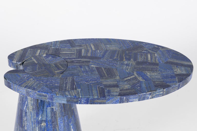 Lapis Lazuli Cantilever Table at 1stDibs