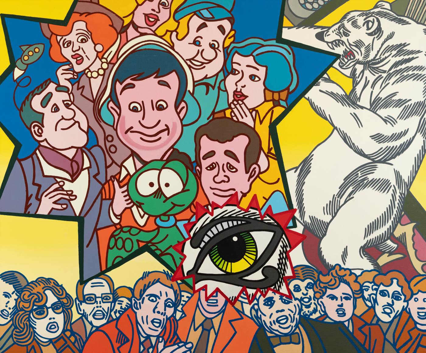 Erró - "Amazon", Pop Art Print by Erró For Sale at 1stDibs | amazon erro